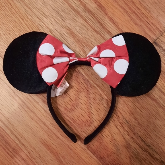 Disney | Accessories | Disney Minnie Mouse Ears Disneyland Disney World ...